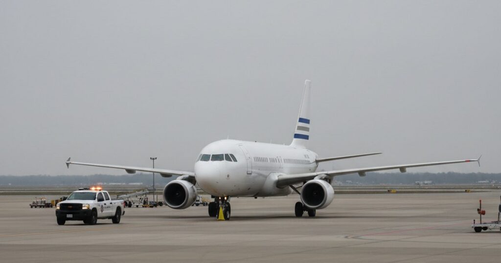 A320 Engine Ingests Debris While Taxiing to Gate | FODNews